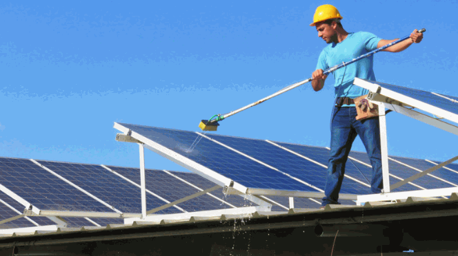 Can You Pressure Wash Solar Panels - Triple Clean Gang